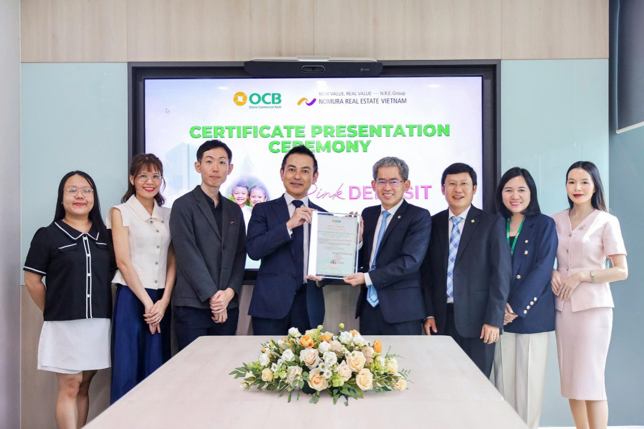 NREV Sign Pink Deposit Agreement with Orient Commercial Joint Stock ...